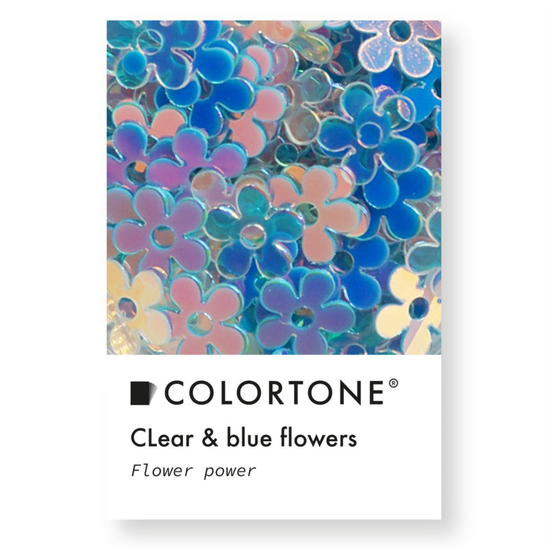 Colortone Clear & Blue Flowers – JK Beautyshop